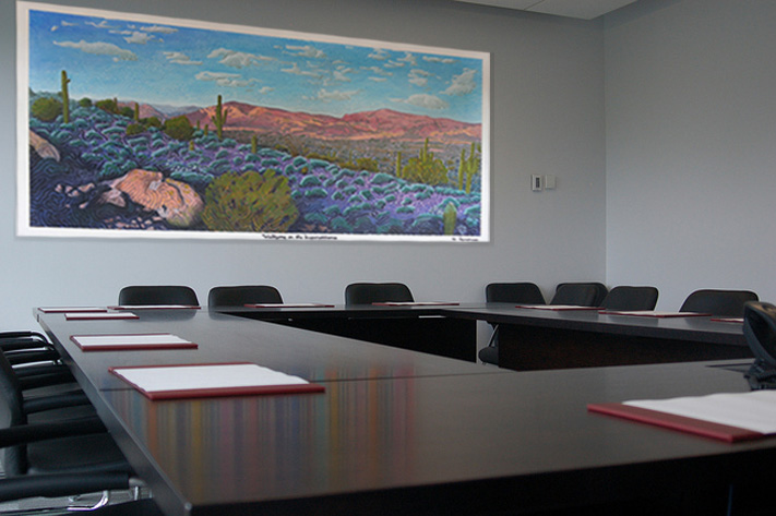 Waltzing in the Superstitions in boardroom | Xandriss Art